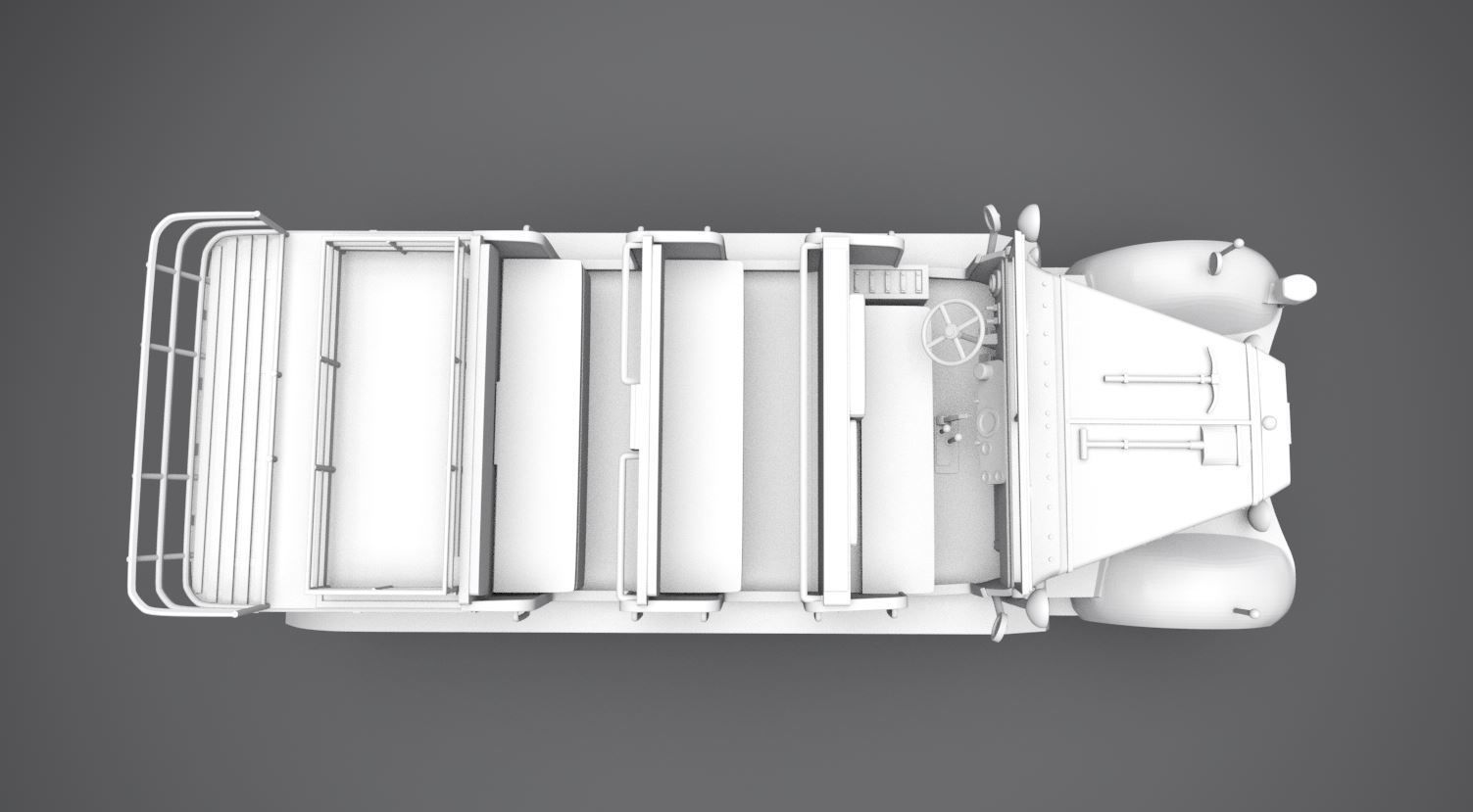 SdKfz 7 Scale model 3D model 3D printable | CGTrader