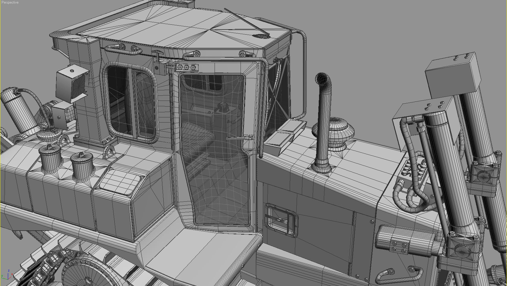 Crawler Dozer D6R 3D model | CGTrader