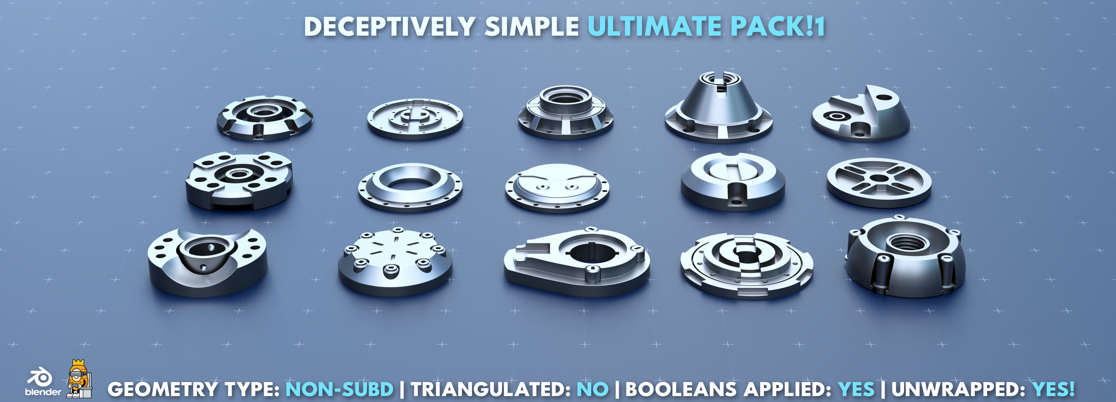 Simple Kitbash Bundle Ultimate Pack 1 3D model | CGTrader