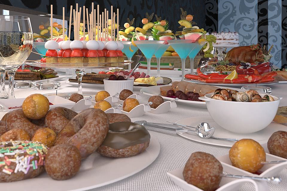 Food Collection - Archmodels vol 76 3D model | CGTrader