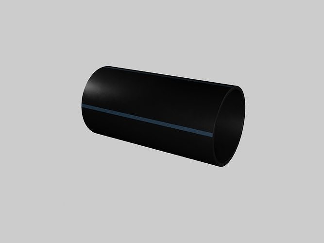 HDPE pipes 3D model | CGTrader