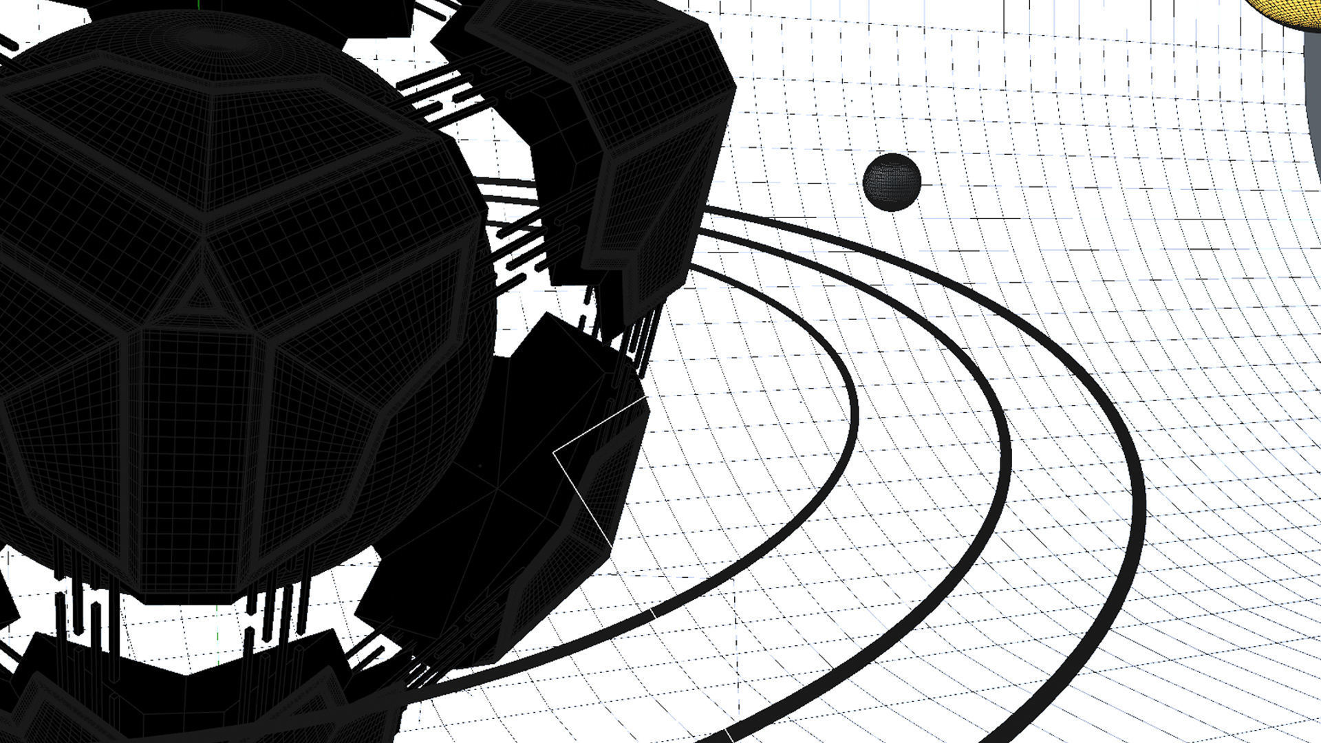 Scifi Tech Cube Energy Power Space Allspark Universe Planet 3d Model Cgtrader