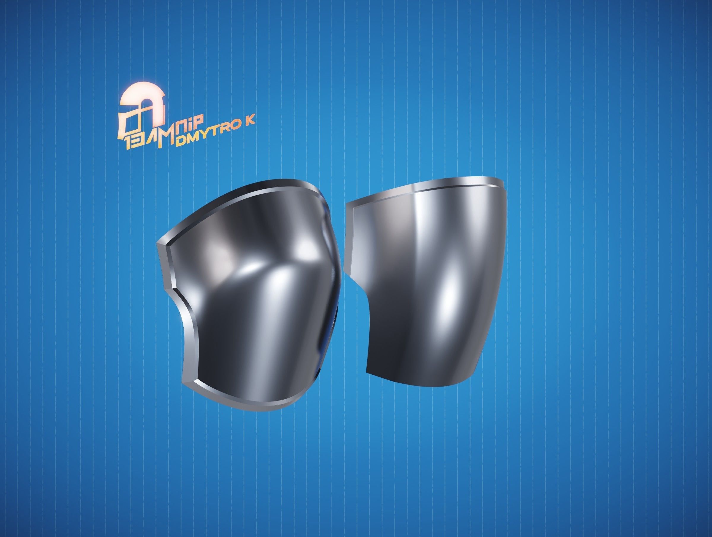 Custom Mandalorian Shoulder Armor 3D model 3D printable | CGTrader