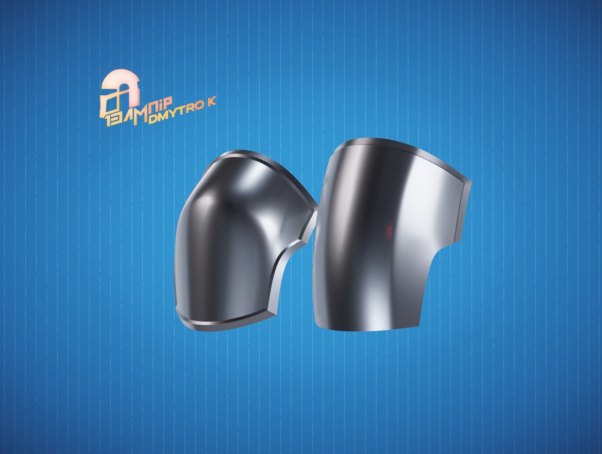 Custom Mandalorian Shoulder Armor 3D model 3D printable | CGTrader