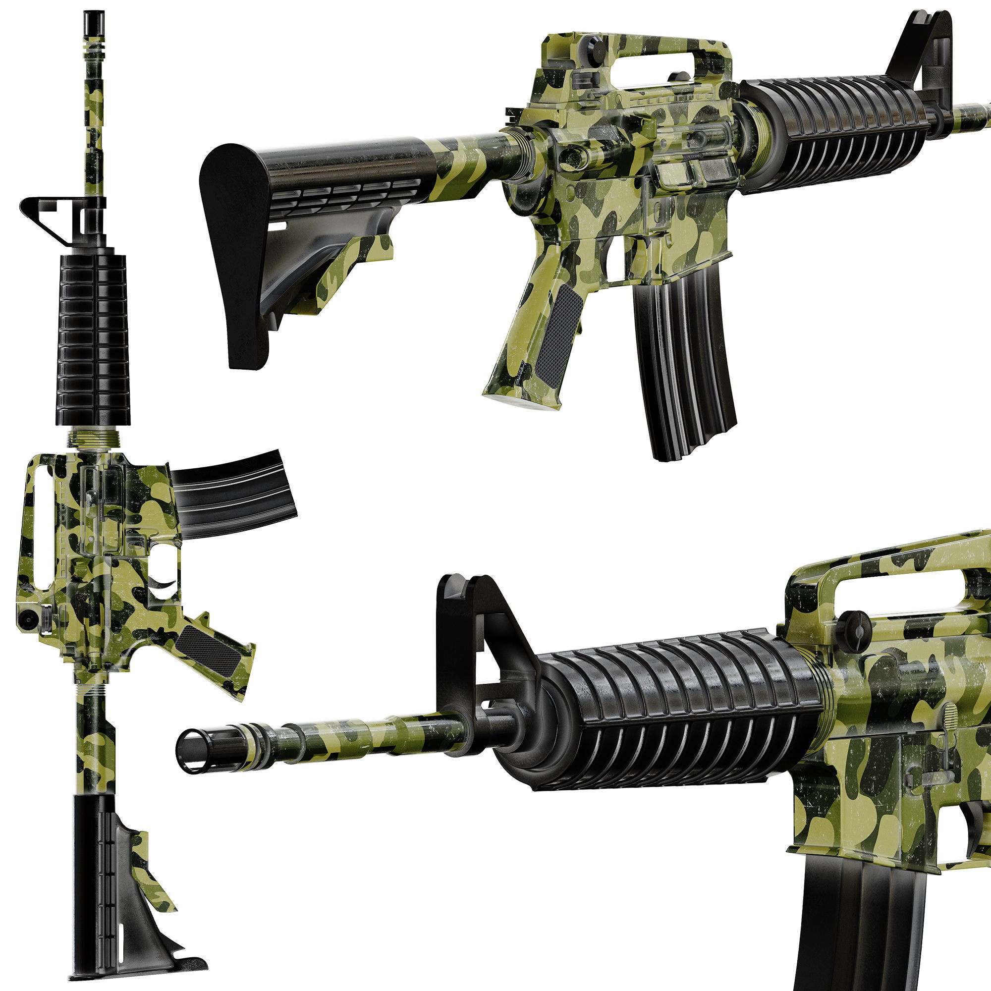 NORINCO CQ A 223Rem 3D model | CGTrader