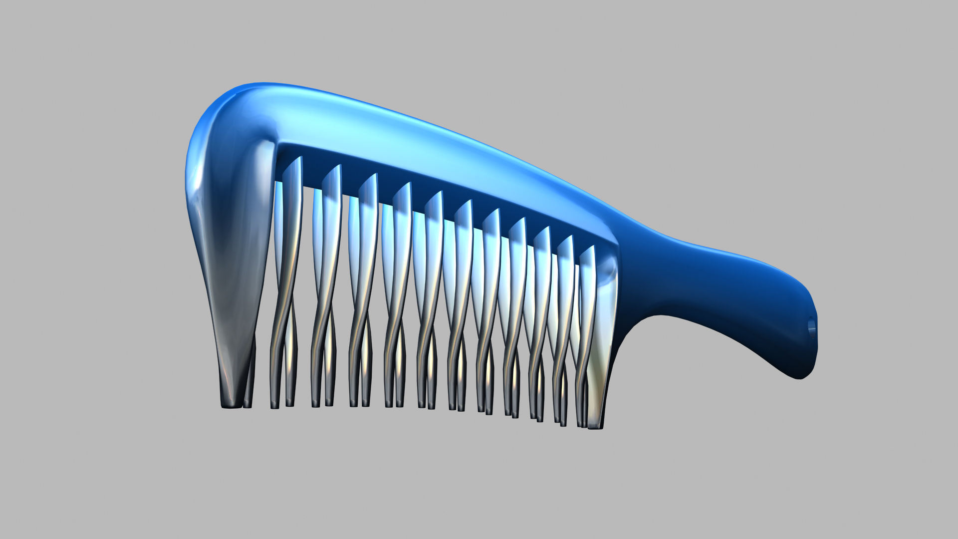 3d Comb hair free 3D model | CGTrader