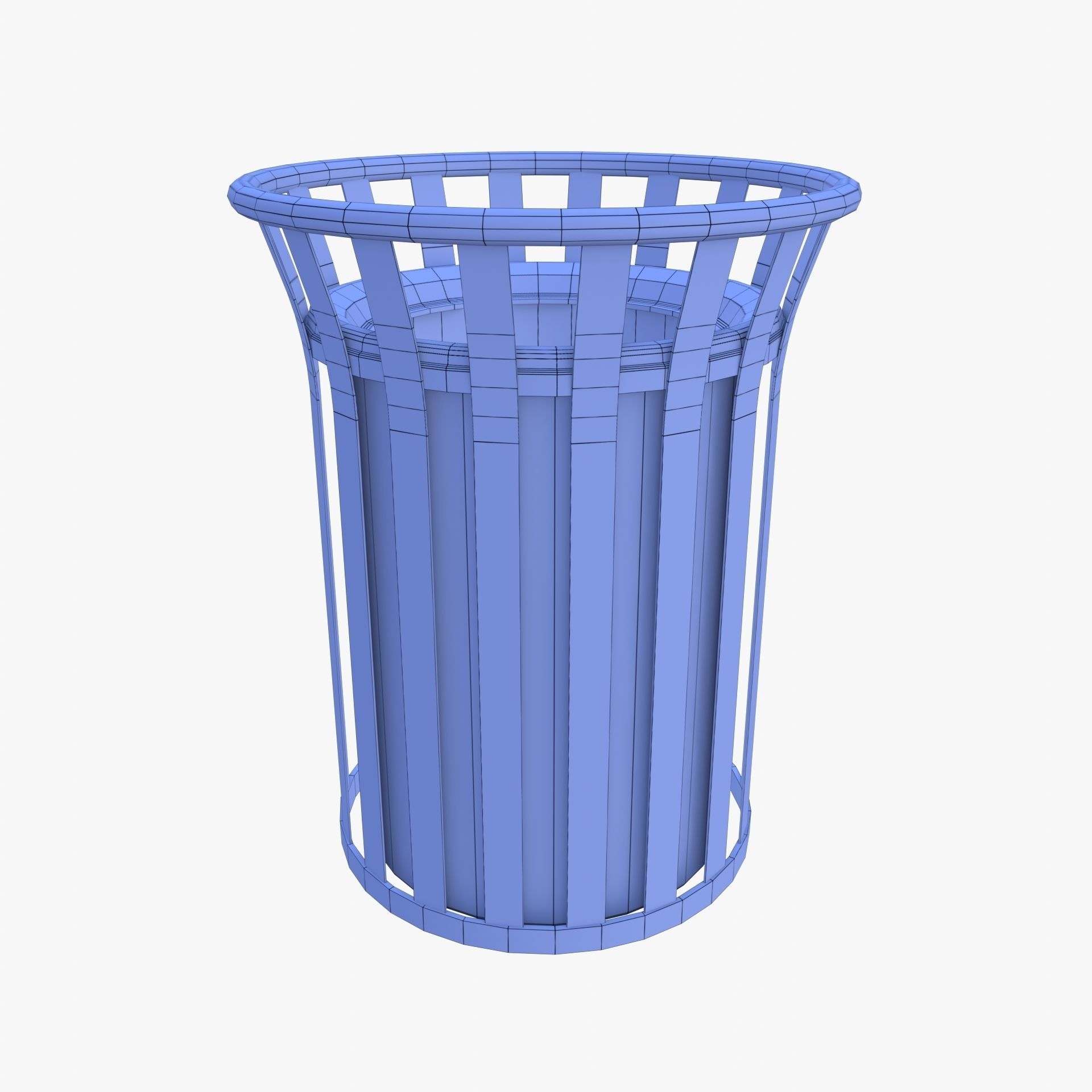 Trash can v2 3D model | CGTrader
