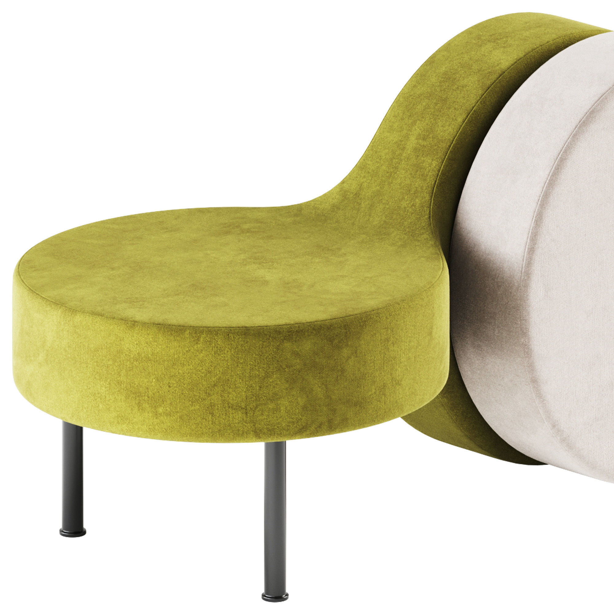 LOOP Pouf by Woo Furniture 3D model | CGTrader