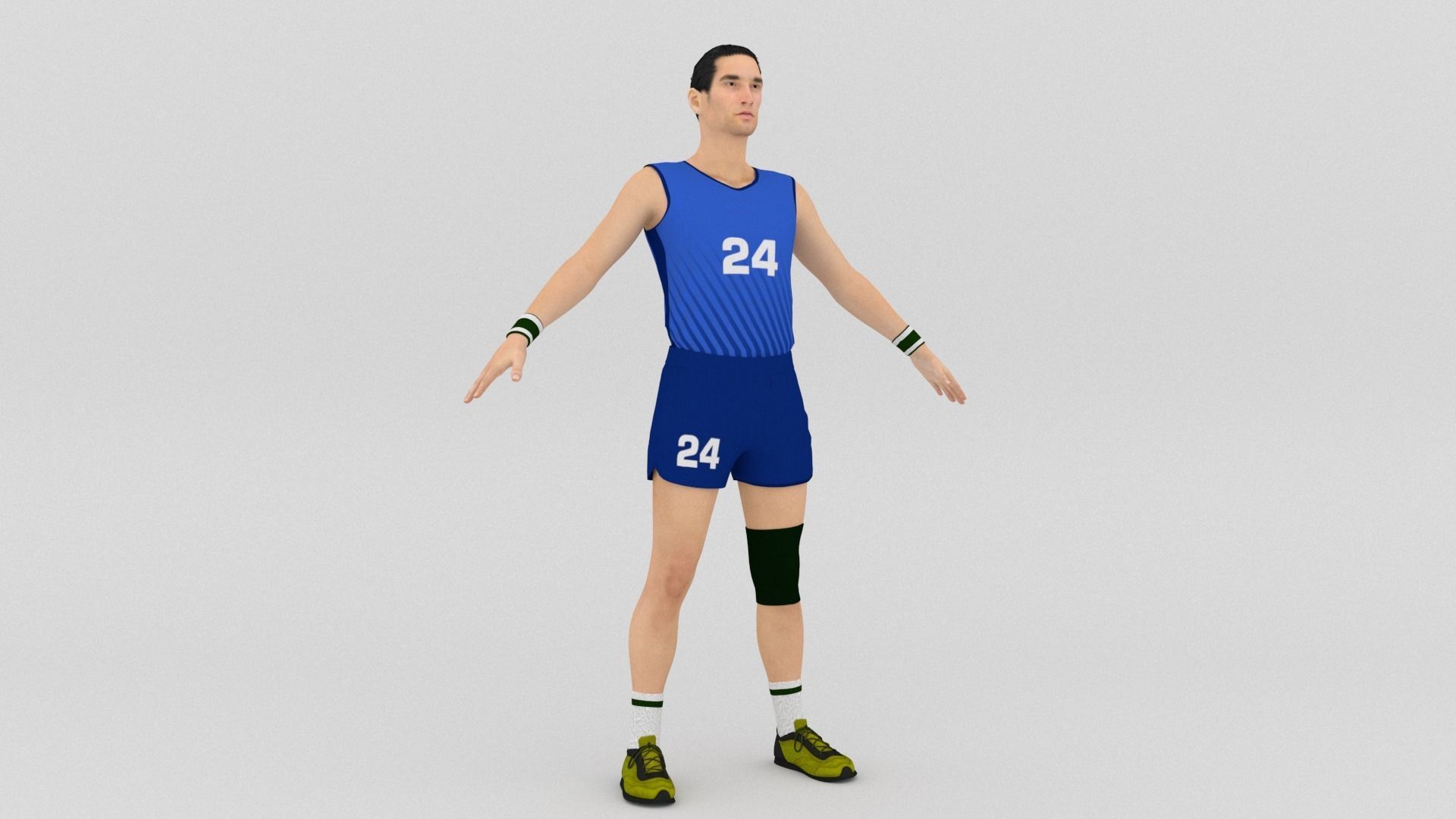 Volleyball Player V2 3D model | CGTrader