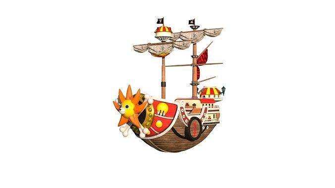 Sunny Go - One Piece 3D model | CGTrader