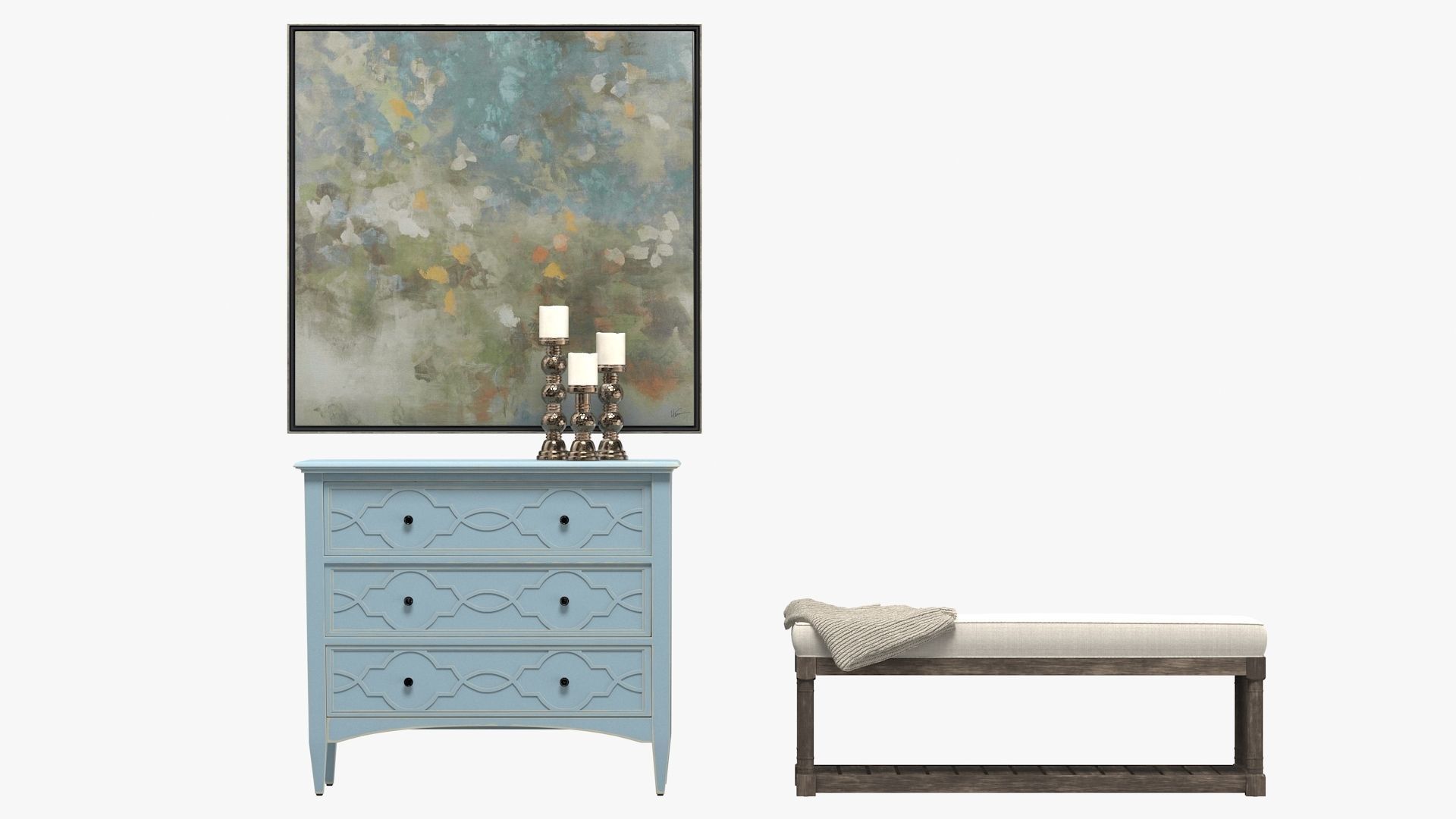 Ethan Allen Trace a Path Back Home Entryway 3D model | CGTrader