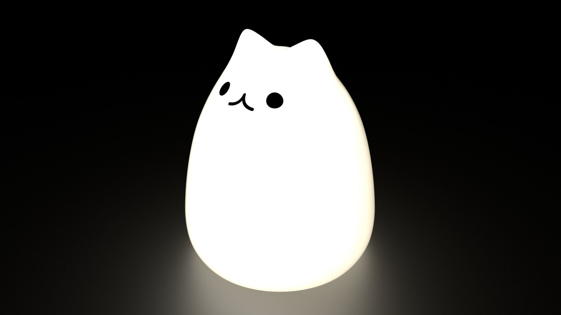 Cat Lamp free 3D model | CGTrader