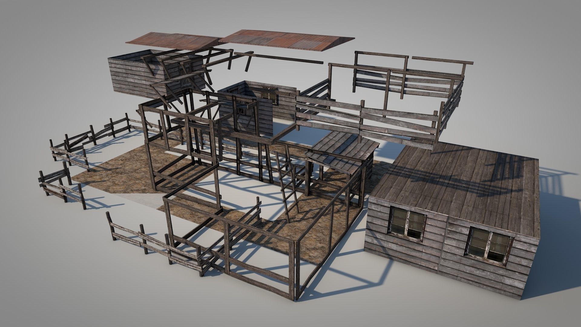 3D model Anatolian Village Shack 2 VR / AR / low-poly | CGTrader