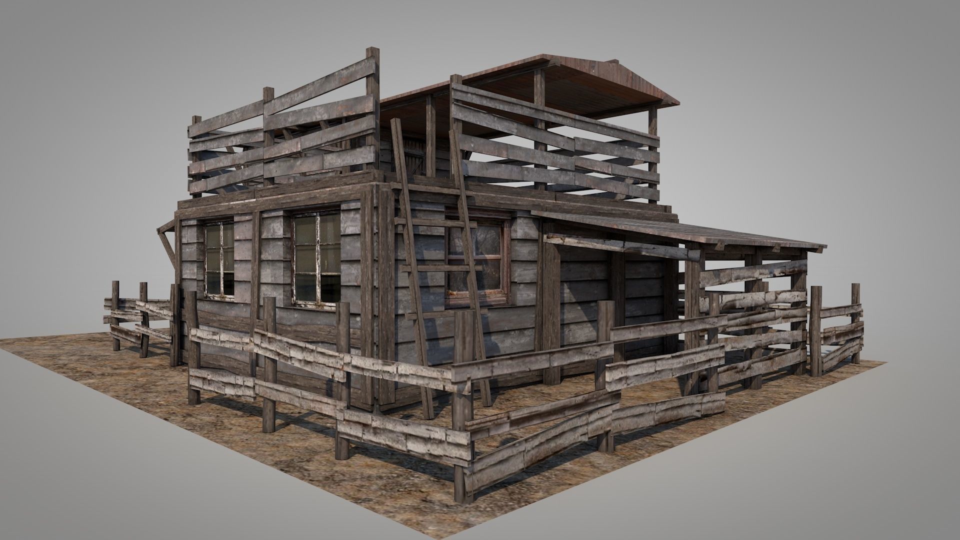 3D model Anatolian Village Shack 2 VR / AR / low-poly | CGTrader