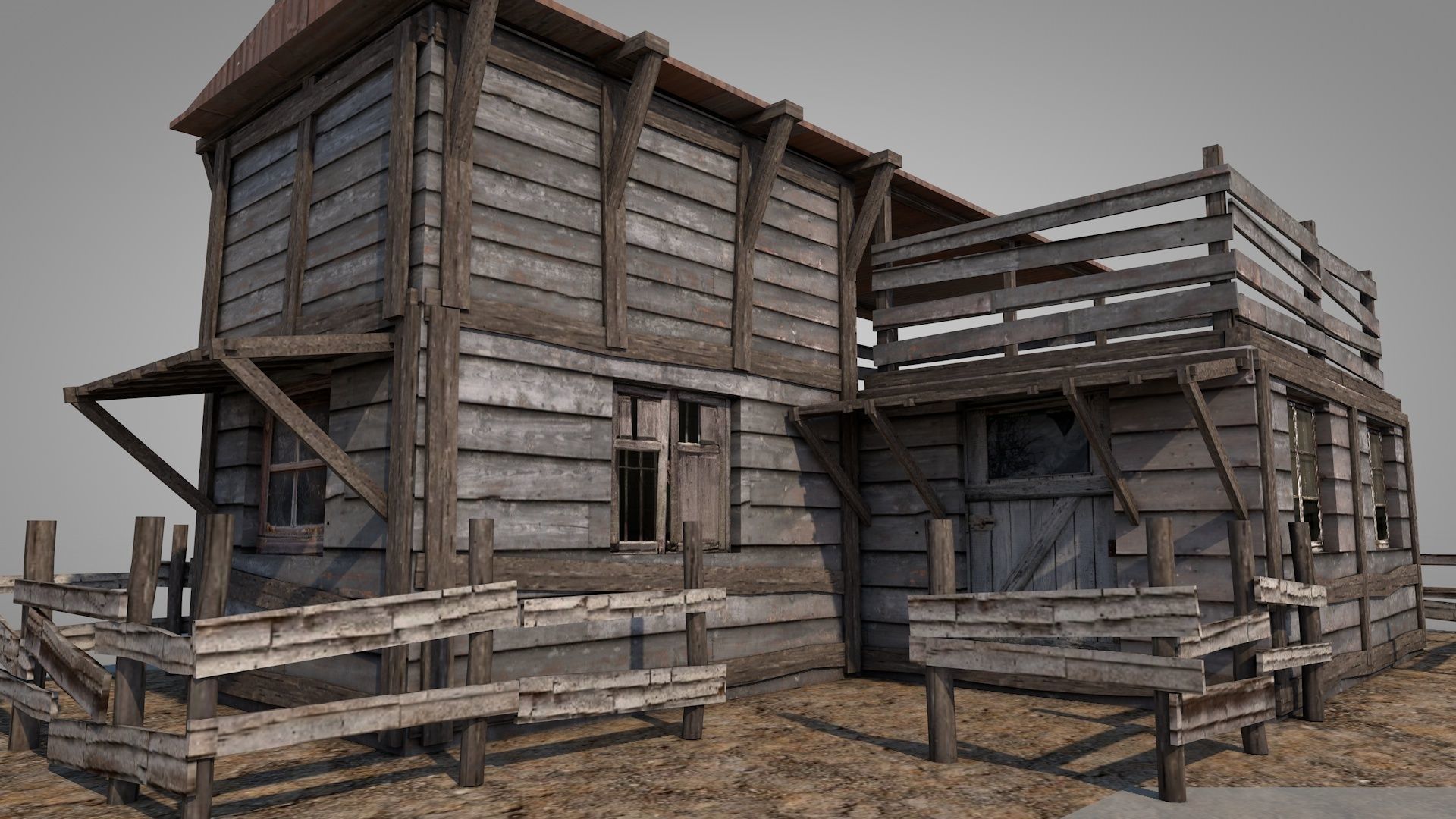 3D model Anatolian Village Shack 2 VR / AR / low-poly | CGTrader