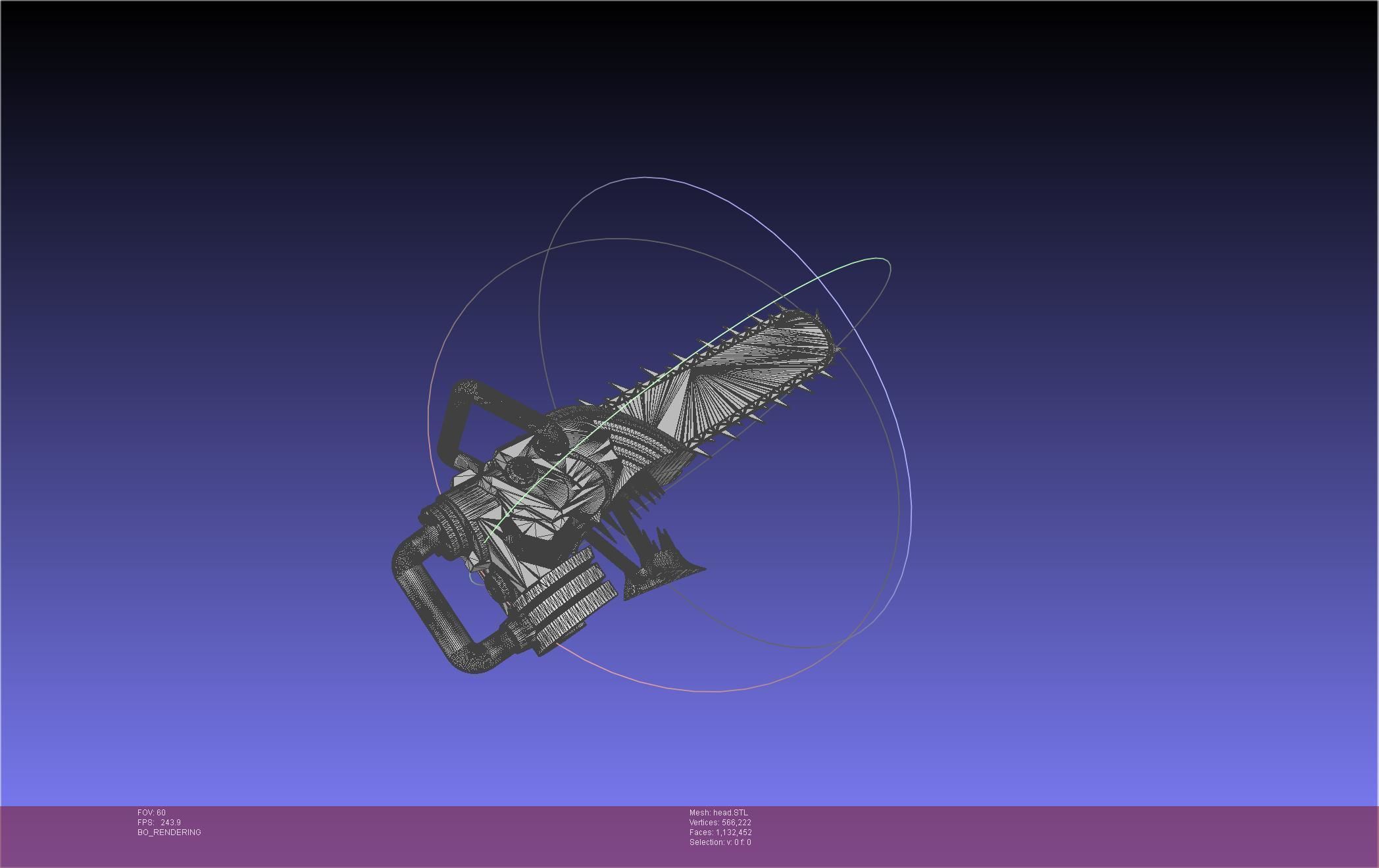 Chainsaw Man head printable assembly 3D model 3D printable | CGTrader