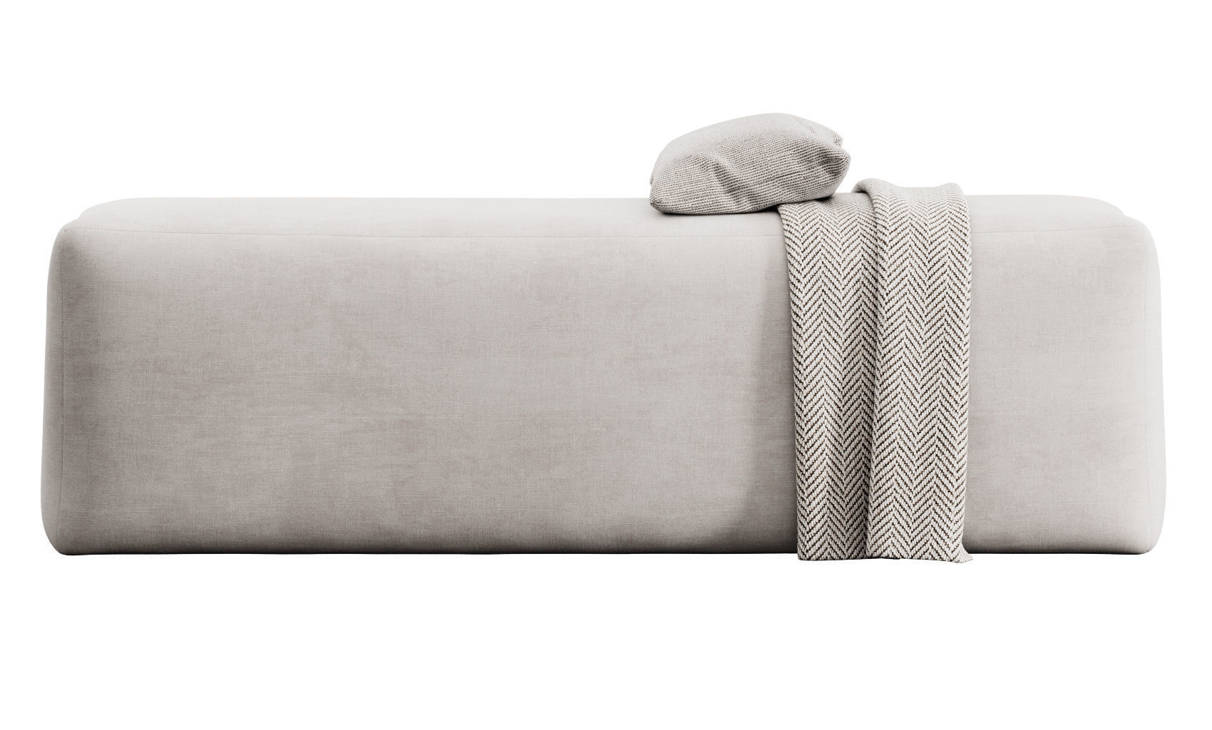 Rectangular bench 3D model | CGTrader