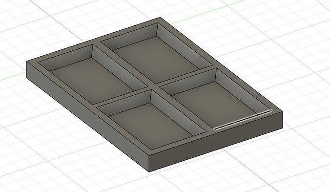 Screw Tray 3D model 3D printable | CGTrader