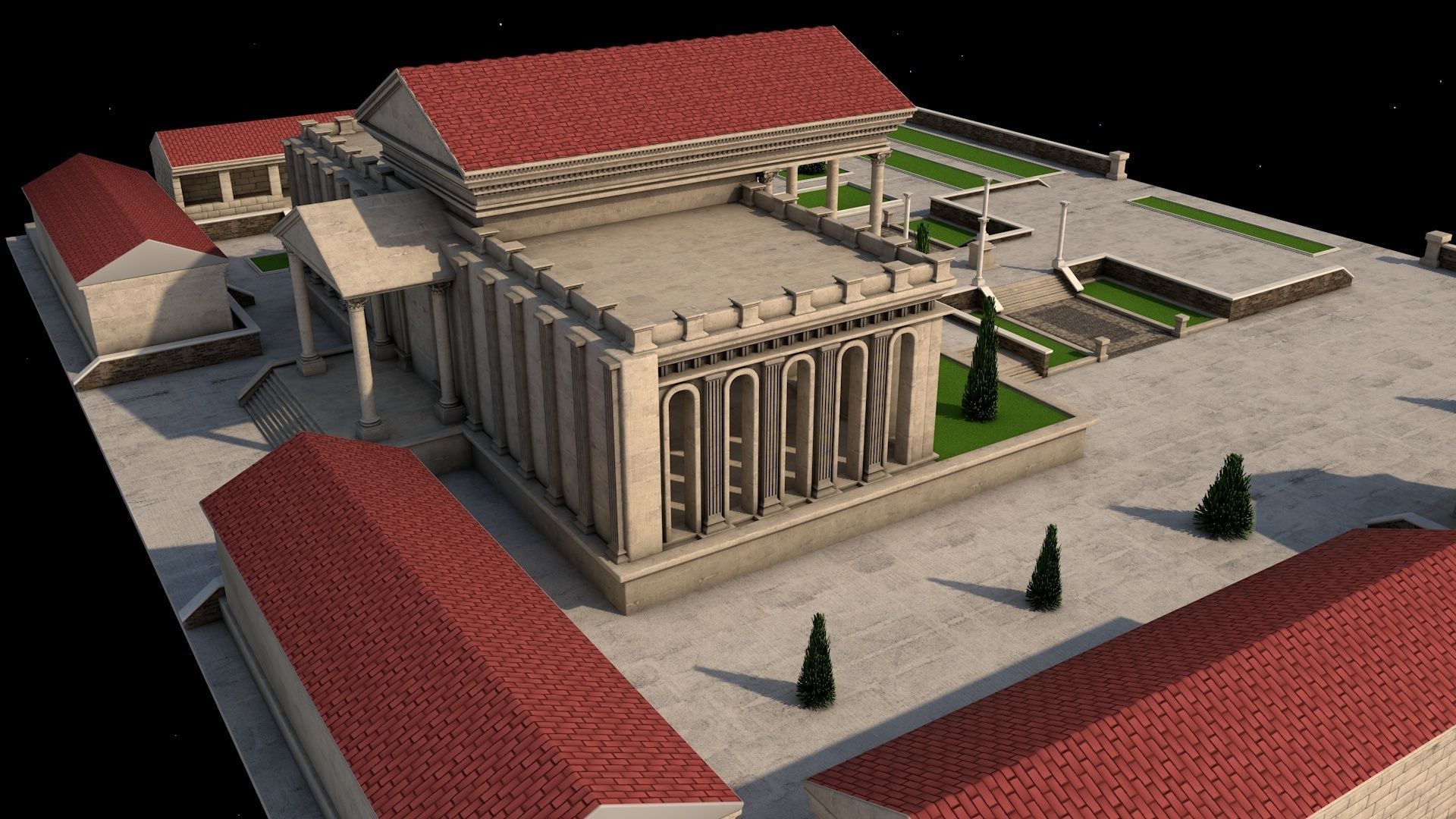Ancient Greek 3D model | CGTrader