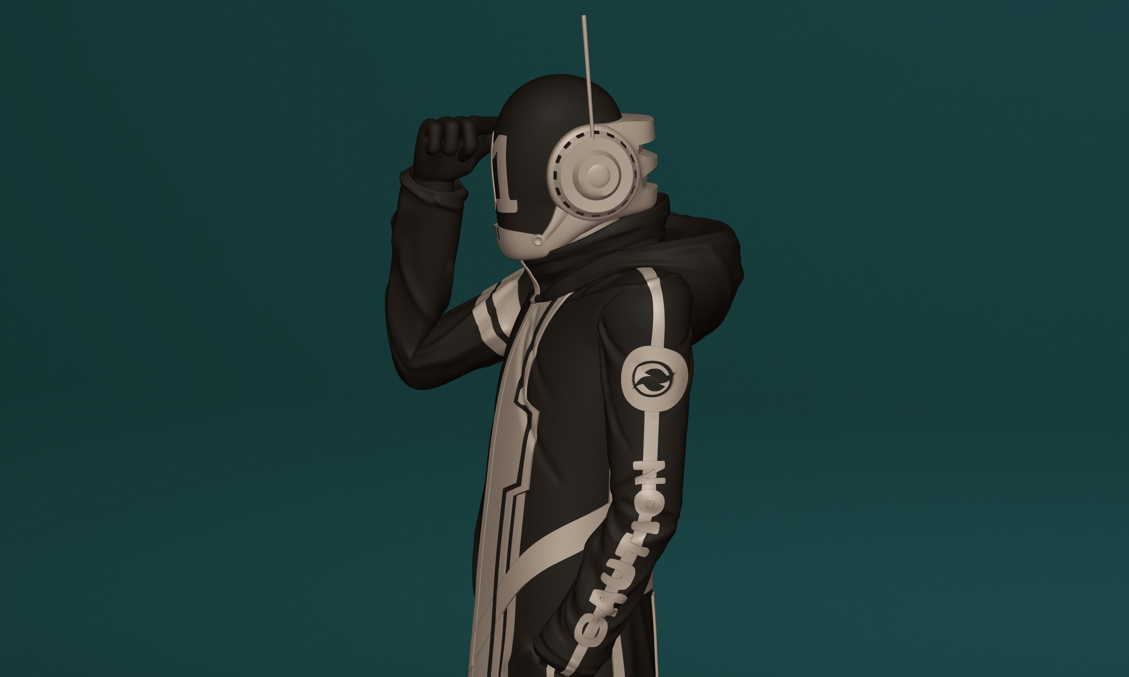 3D model ONE PIECE VEGAPUNK SHAKA FIGURE SCULPT VR / AR / low-poly ...