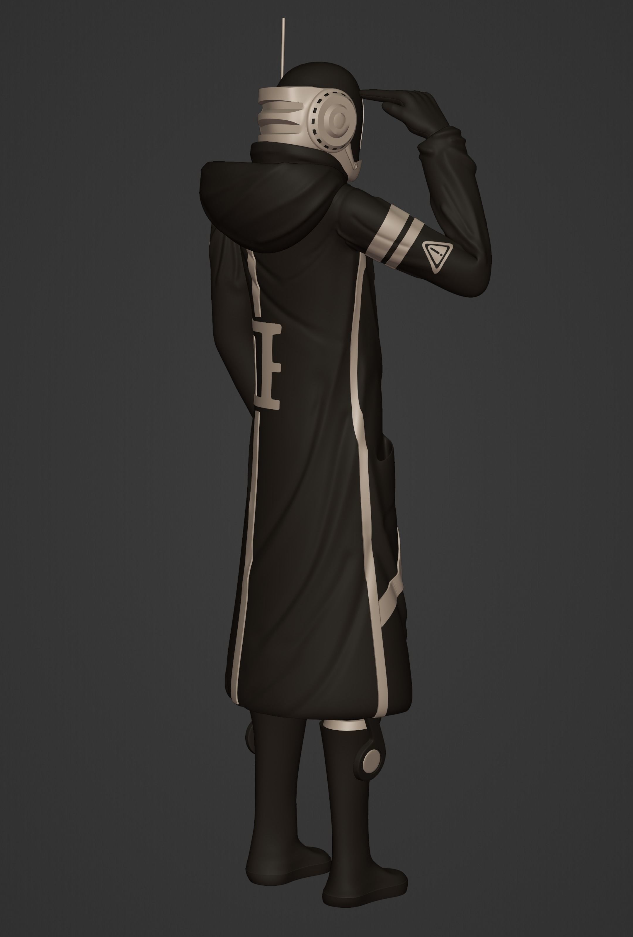 3D model ONE PIECE VEGAPUNK SHAKA FIGURE SCULPT VR / AR / low-poly ...