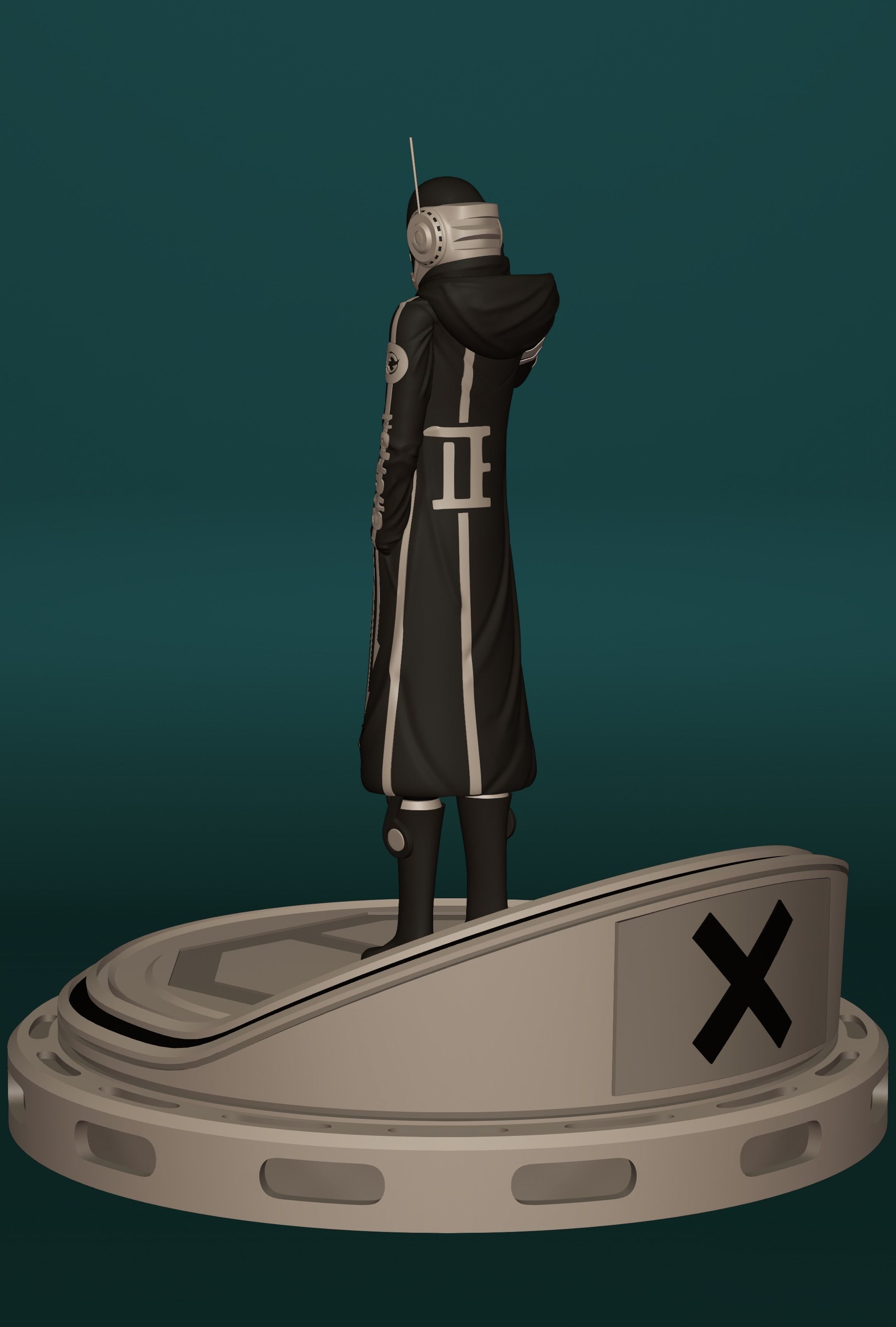 3D model ONE PIECE VEGAPUNK SHAKA FIGURE SCULPT VR / AR / low-poly ...