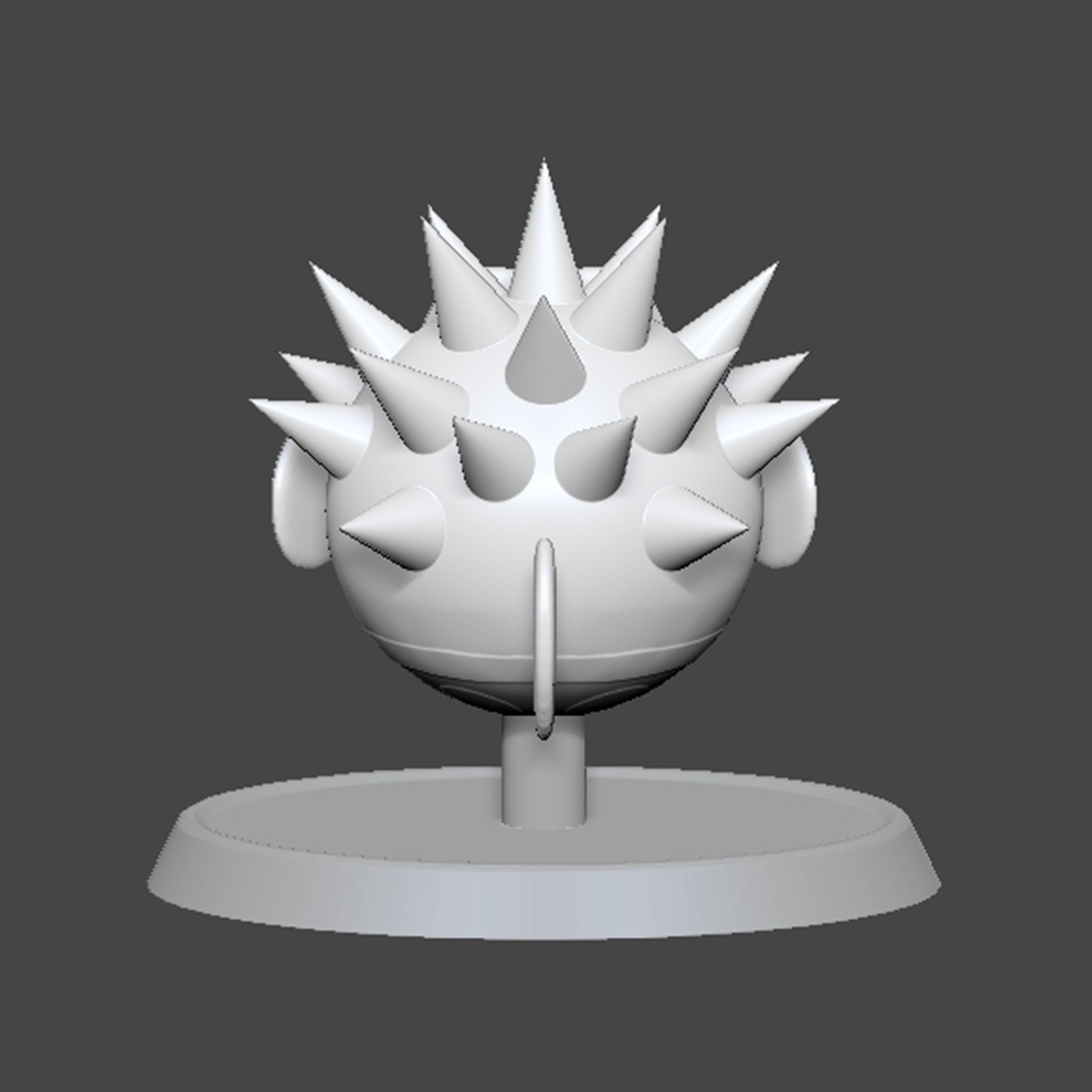 Porcupuffer Fish Mario Based 3D model 3D printable | CGTrader