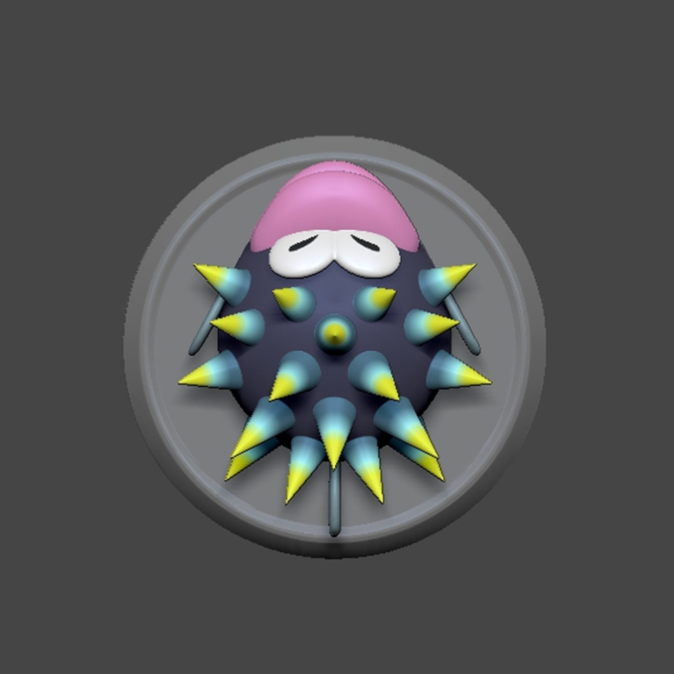 Porcupuffer Fish Mario Based 3D model 3D printable | CGTrader