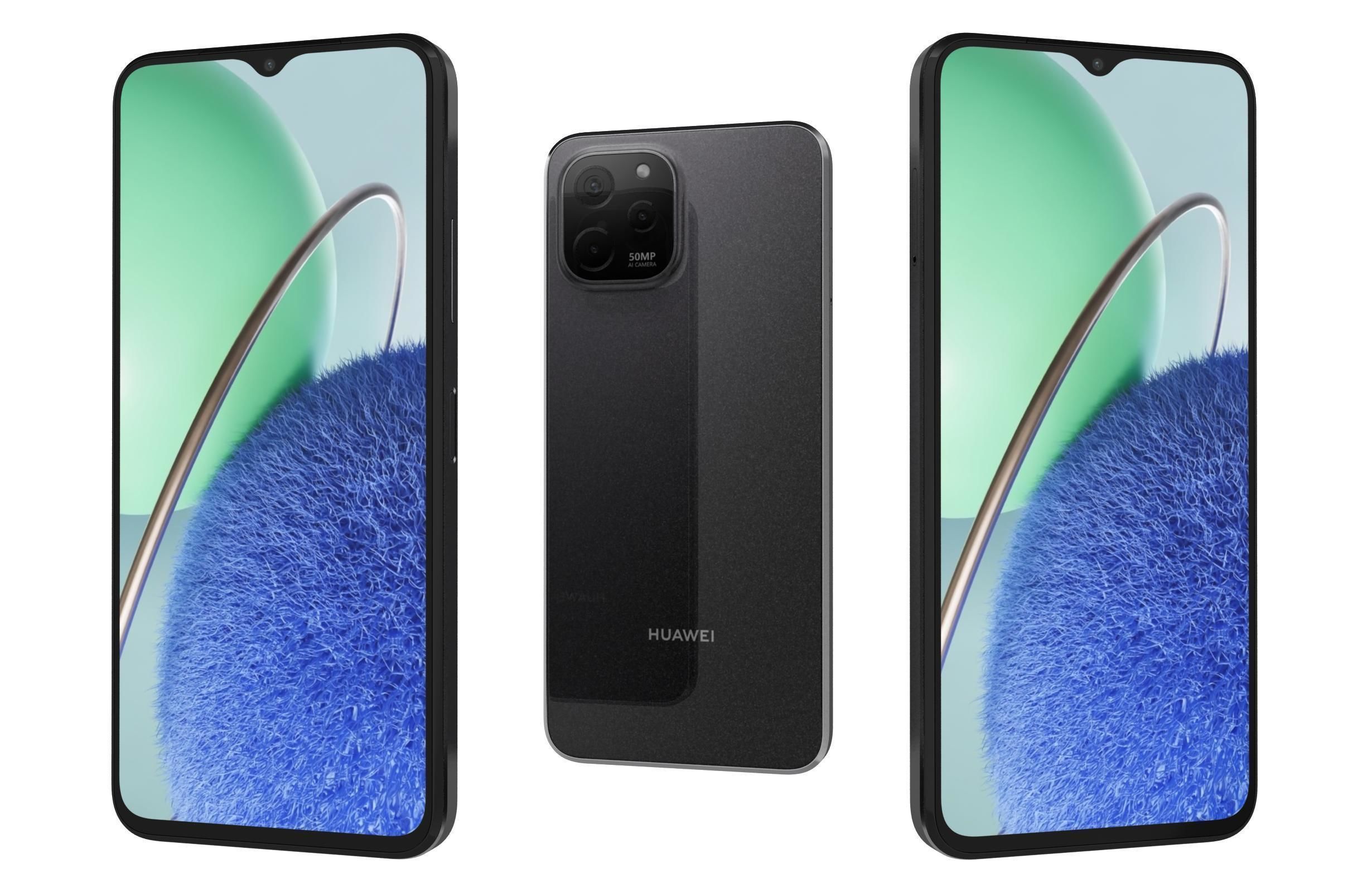 Huawei Nova Y61 All Colors 3D model | CGTrader