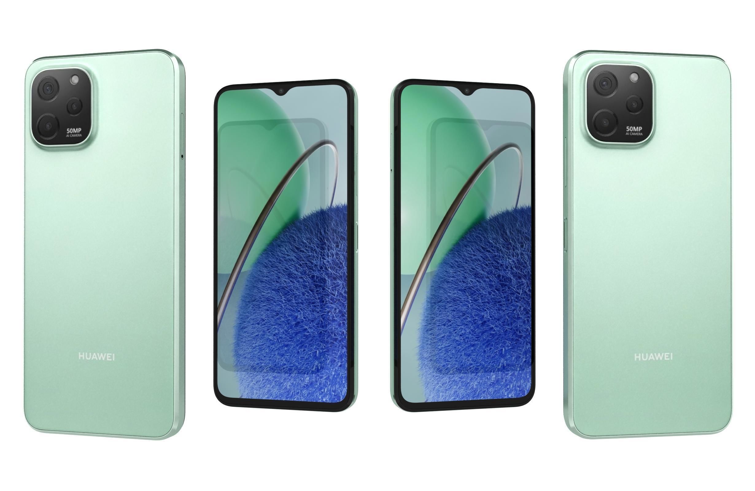Huawei Nova Y61 All Colors 3D model | CGTrader