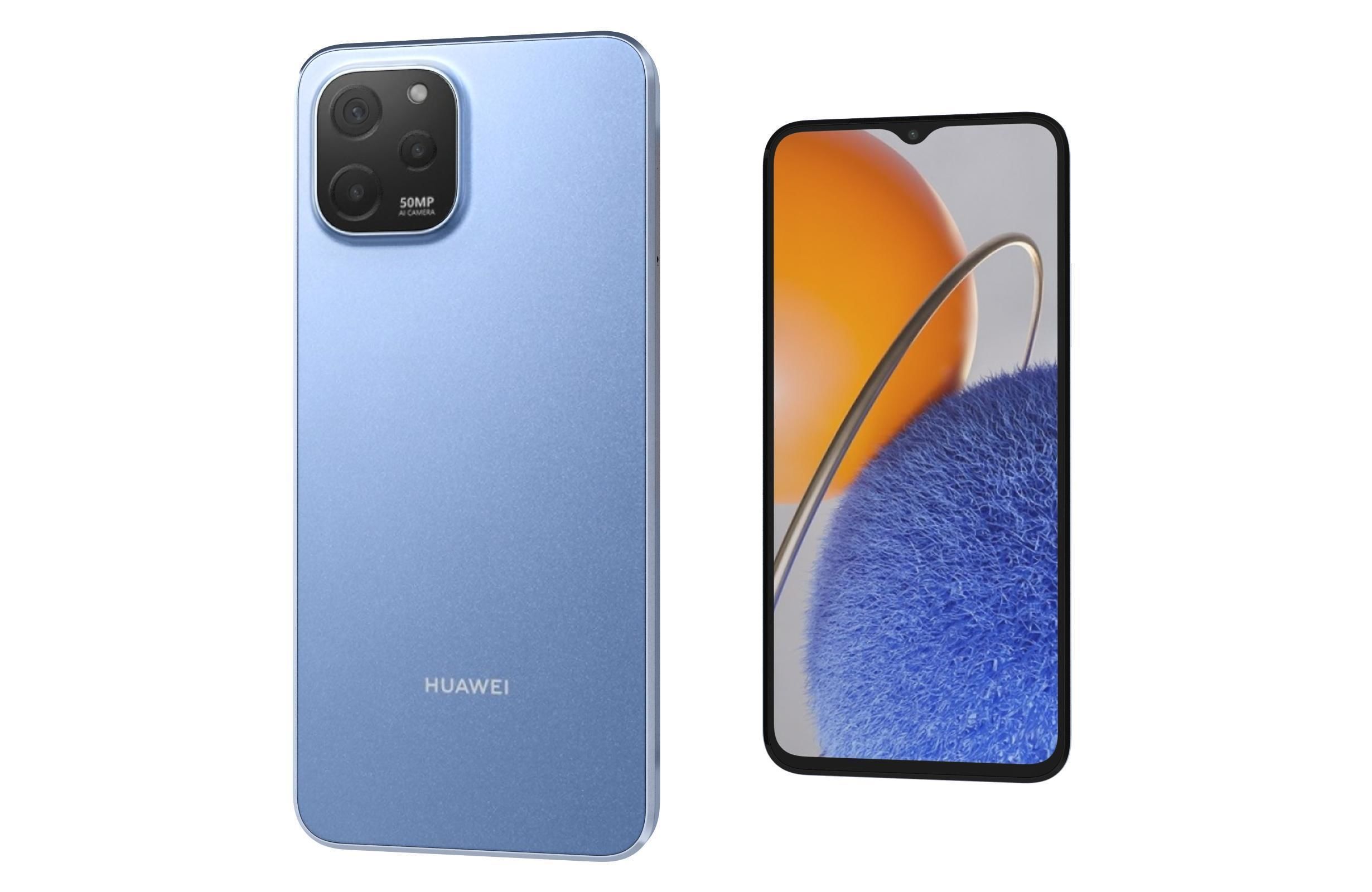 Huawei Nova Y61 All Colors 3D model | CGTrader