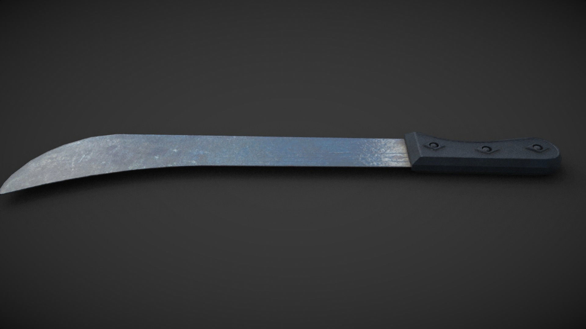 3D model machete VR / AR / low-poly | CGTrader