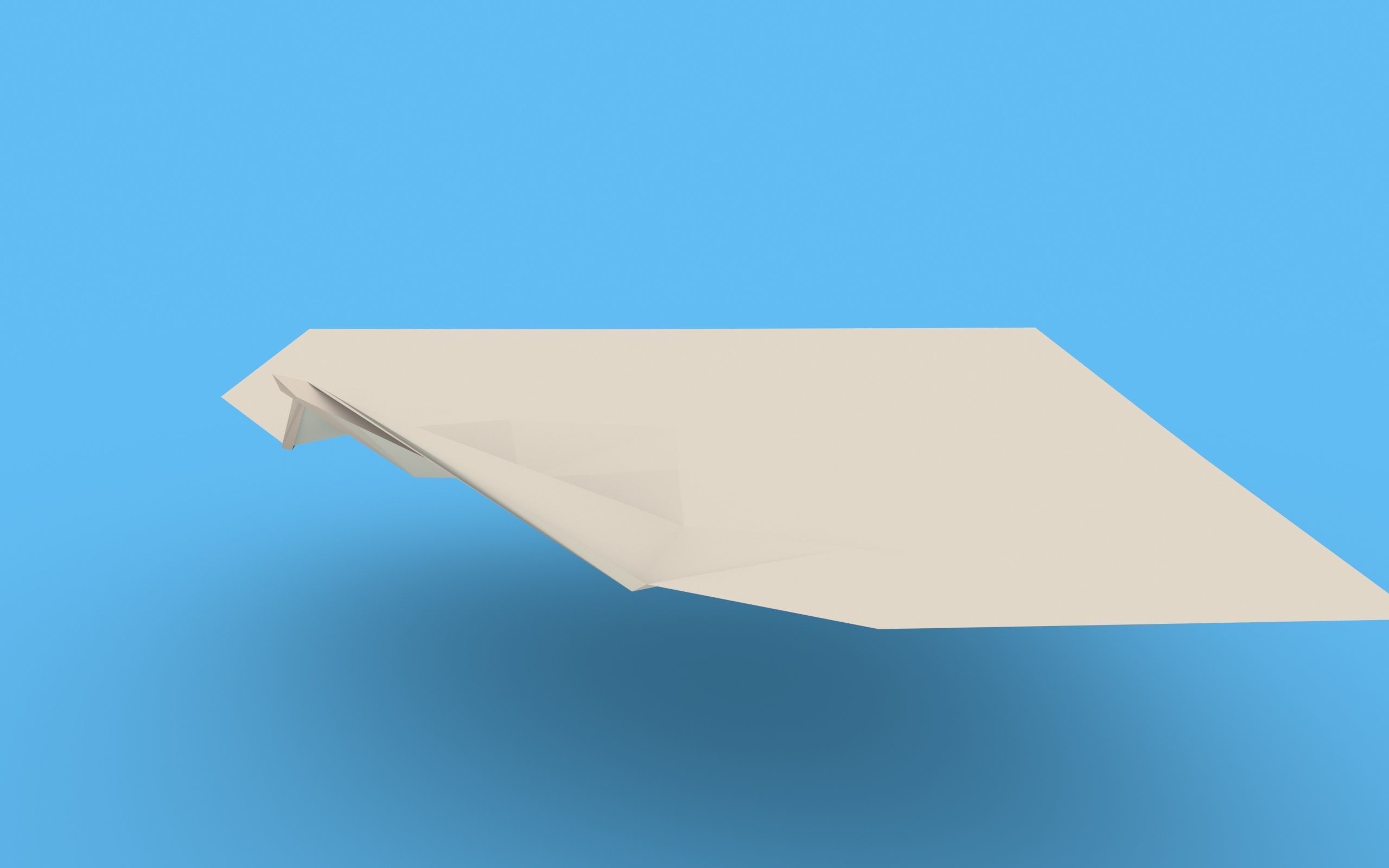 Origami Paper Crane Animated 3D model animated | CGTrader