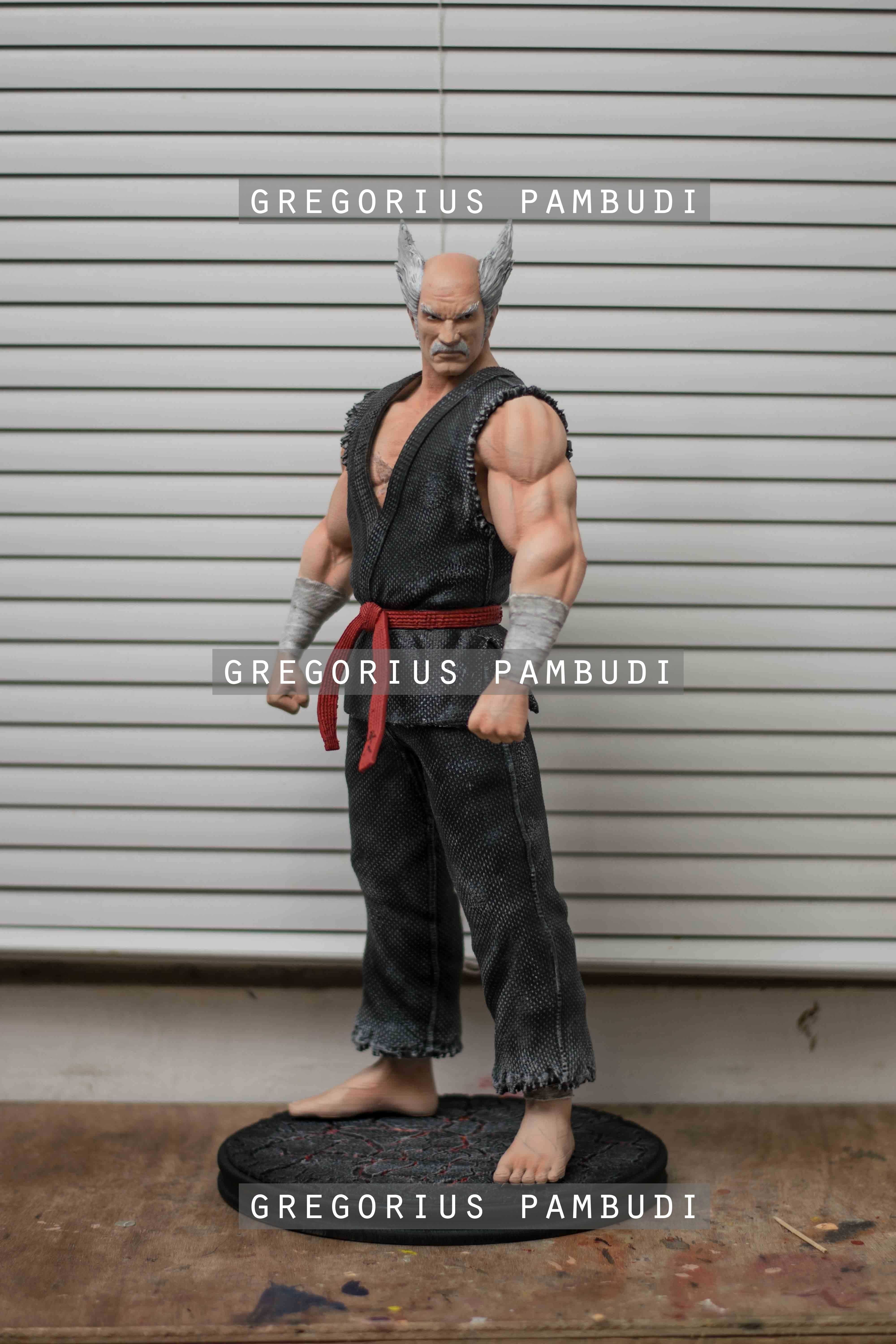 Tekken Heihachi Mishima Fan Art Statue 3d Printable 3D model 3D ...