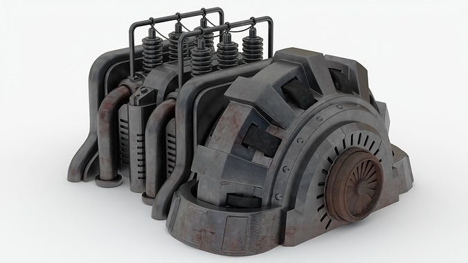 3D model Industrial Transformers 4K Textures VR / AR / low-poly | CGTrader