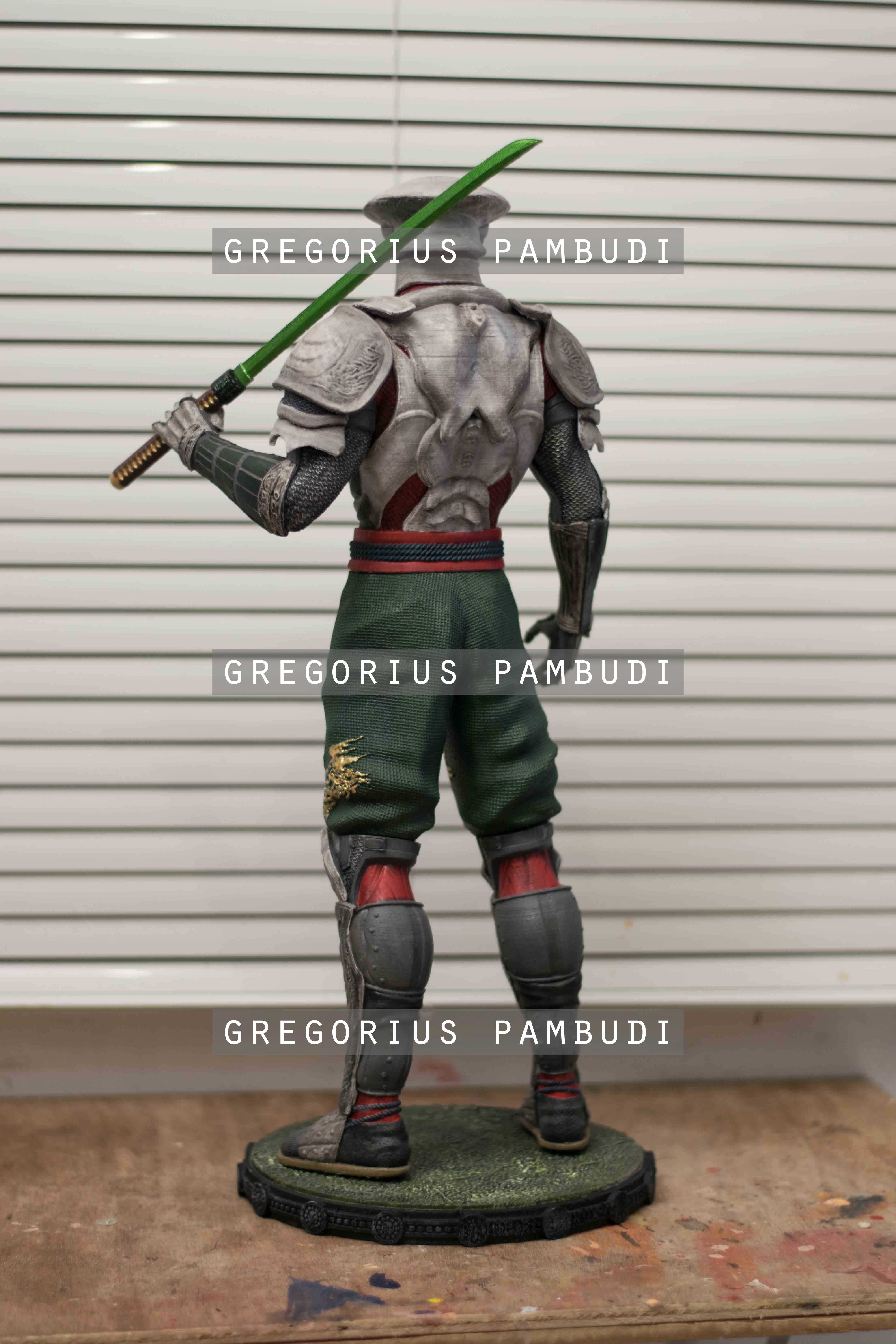 Yoshimitsu Tekken Fan Art Statue 3d Printable 3D model 3D printable ...