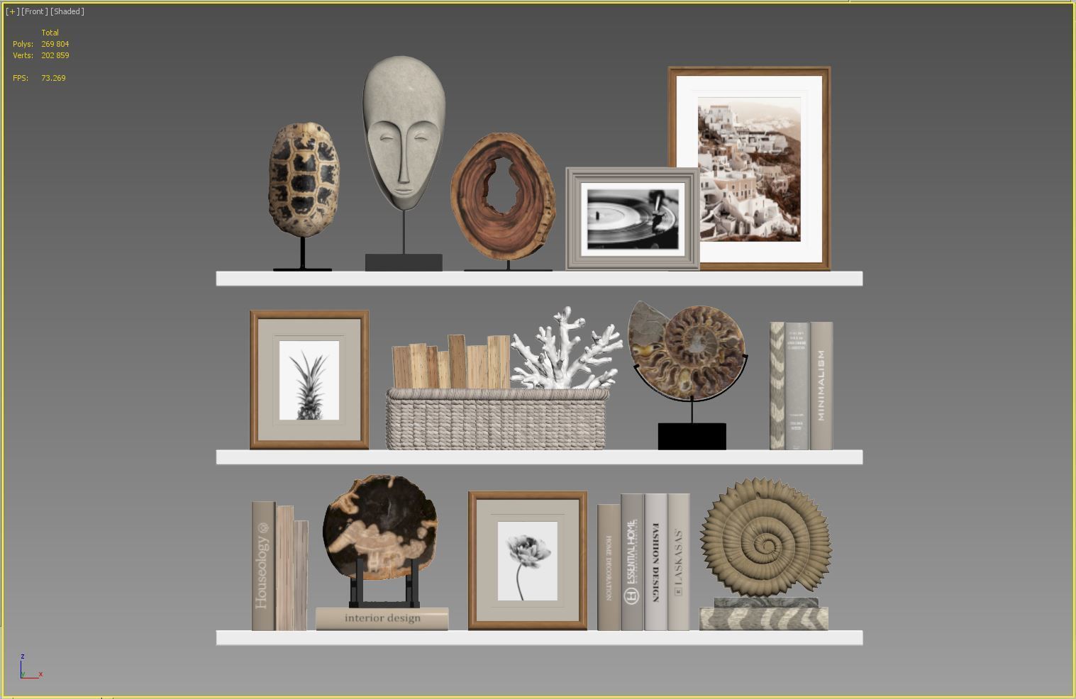 Decor Set 168 3D model | CGTrader