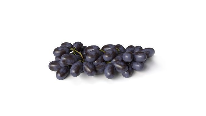 3D model grapes VR / AR / low-poly | CGTrader