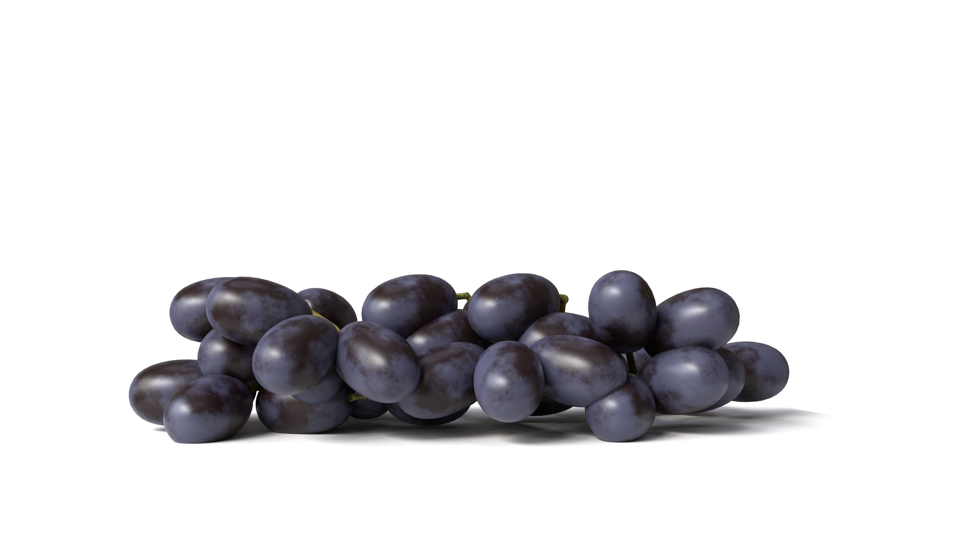 3D model grapes VR / AR / low-poly | CGTrader