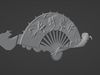 Celestial Fan 3D Model - Professionally Designed - Fan Knife 3D model ...