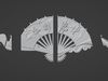 Celestial Fan 3D Model - Professionally Designed - Fan Knife 3D model ...