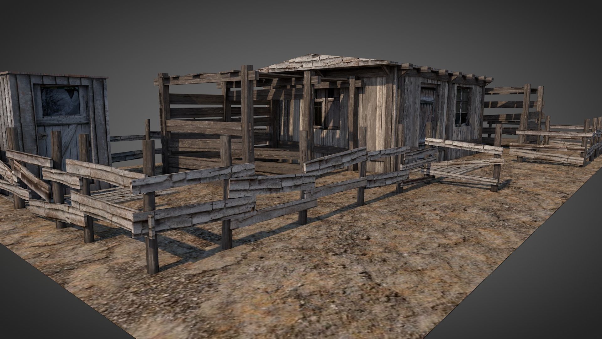 3D model Anatolian Village Shack 3 VR / AR / low-poly | CGTrader