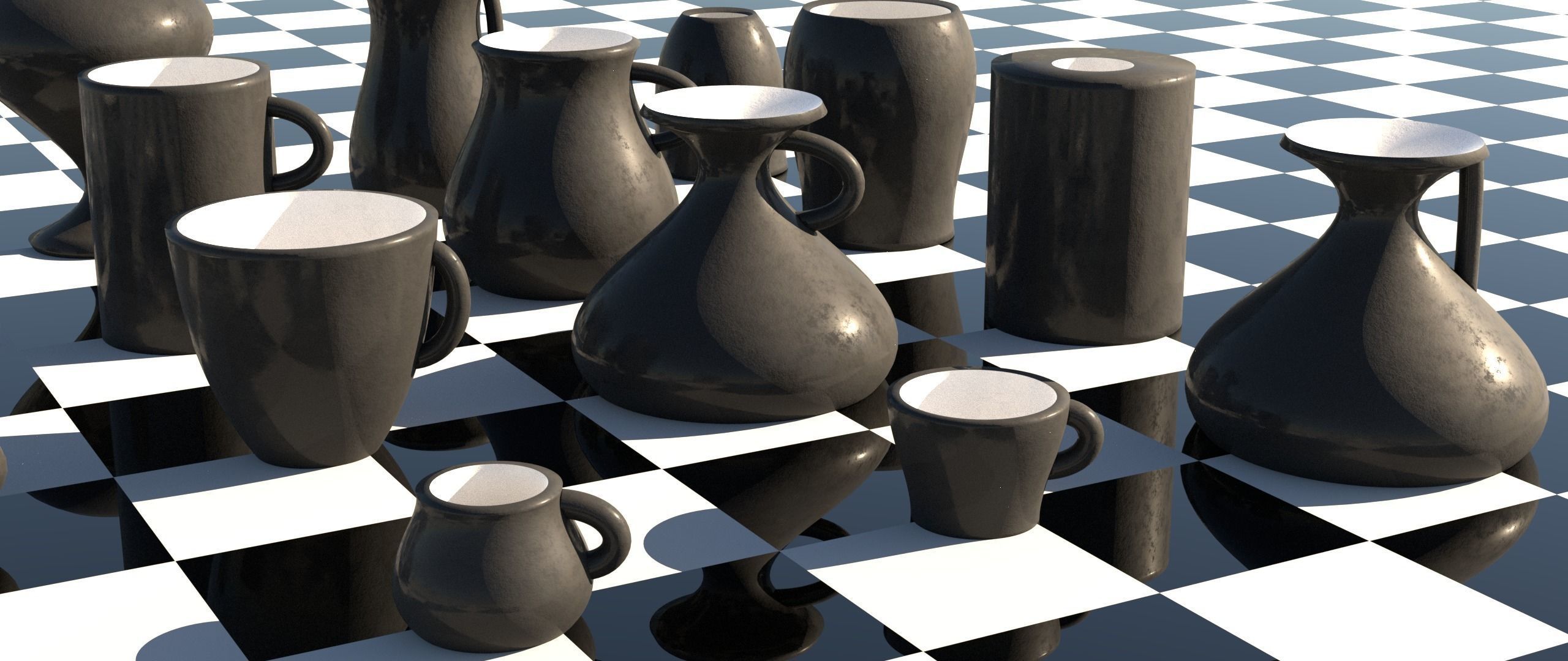 geometry nodes cup generator 3D model | CGTrader