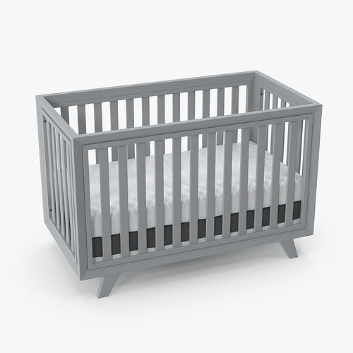 3D model Baby Cribs v3 VR / AR / low-poly | CGTrader