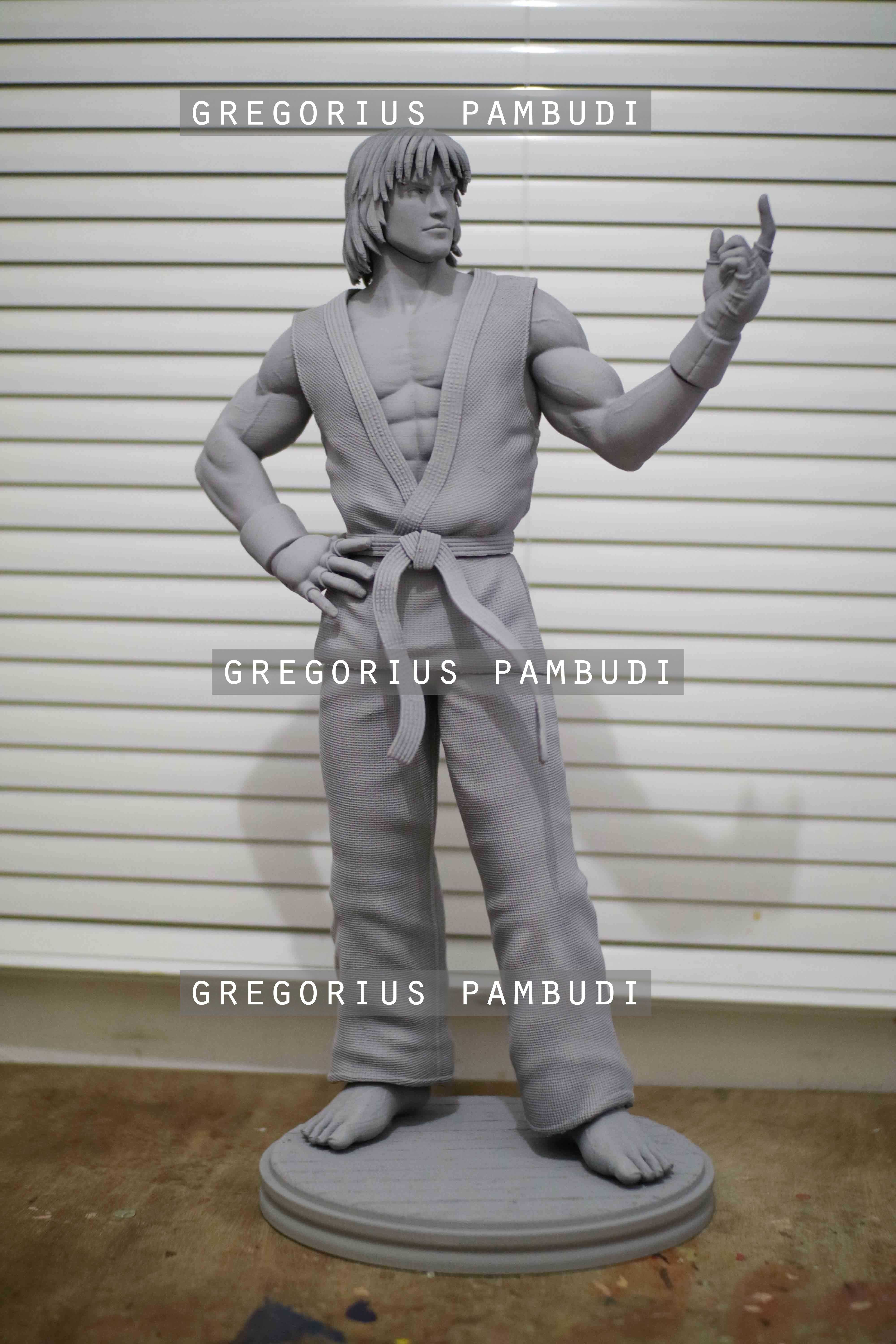Ken Street Fighter Fan Art Statue 3d Printable 3D model 3D printable ...