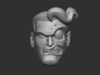 Two Face Animated Style - Headsculpt for Action Figures 3D model 3D ...