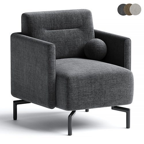 easy chair 3D model | CGTrader