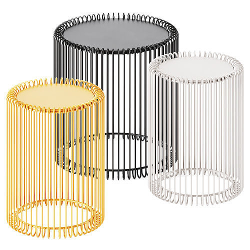 WIRE Coffee Tables by KARE Design 3D model | CGTrader