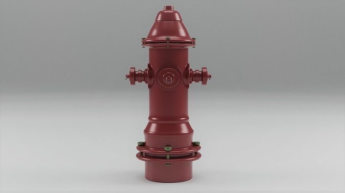 3D model Fire hydrant VR / AR / low-poly | CGTrader