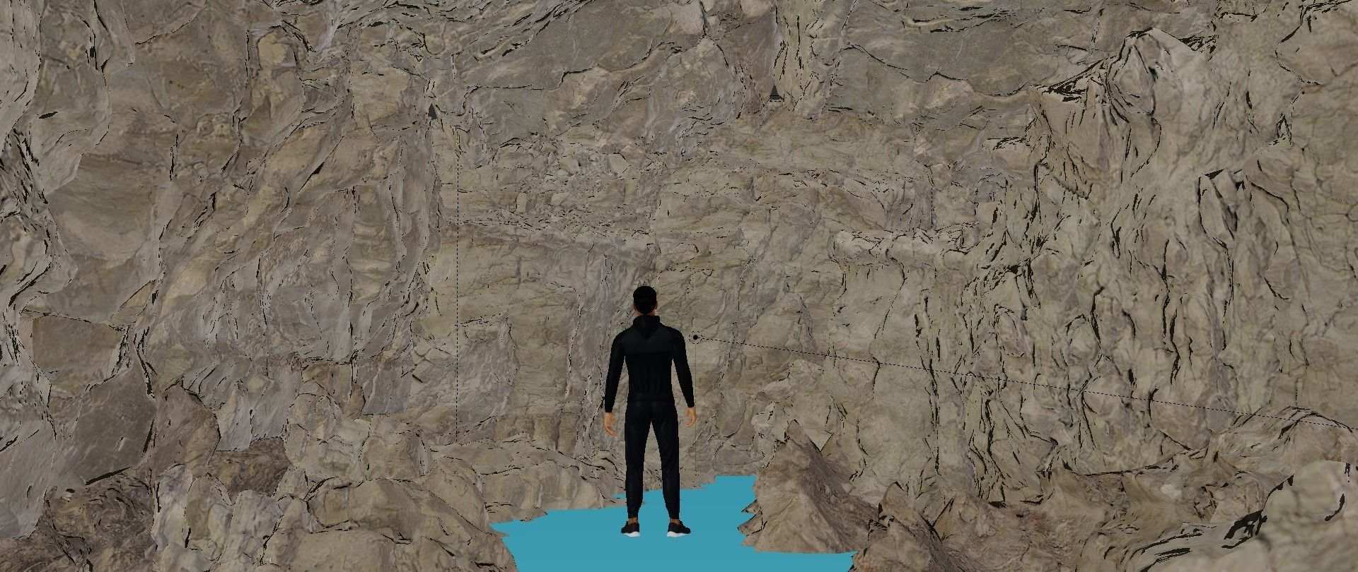 Cinematic cave scene 3D model | CGTrader